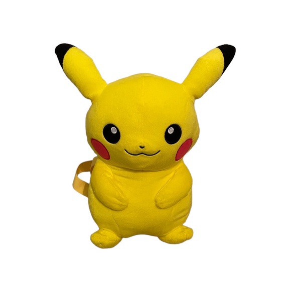 Toys | Pokemon Pikachu 14 Inch Plush Stuffed Animal Backpack Carry Bag ...